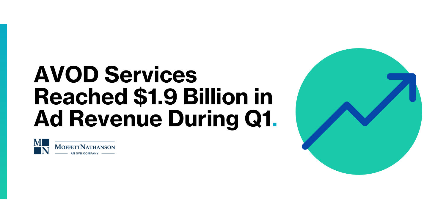 AVOD Services Reached $1.9 Billion in Ad Revenue During Q1 - MNTN