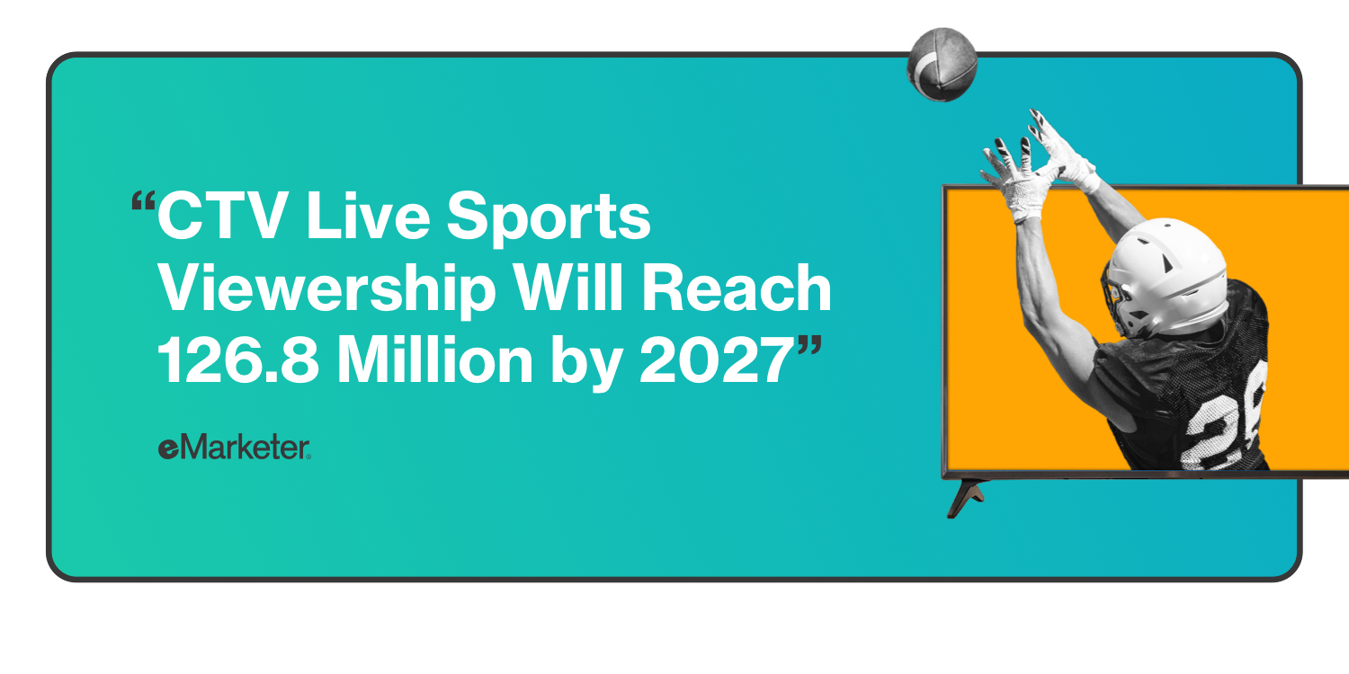 CTV Live Sports Viewership Will Reach 126.8 Million by 2027 - MNTN