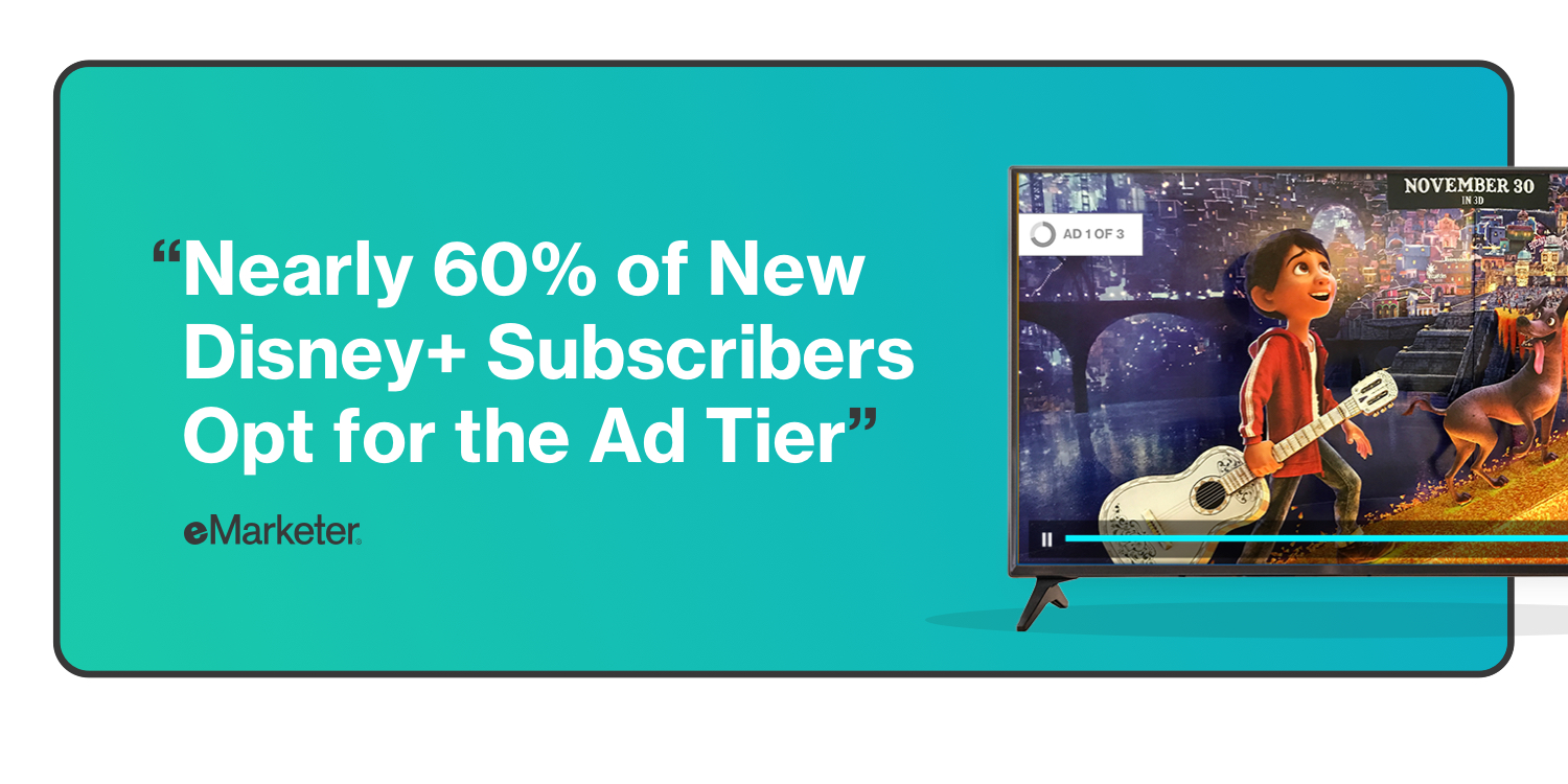 Nearly 60% of New Disney+ Subscribers Opt for the Ad Tier - MNTN